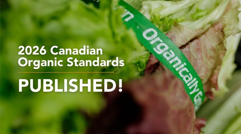 2026 Canadian Organic Standards are Published - Organic BC